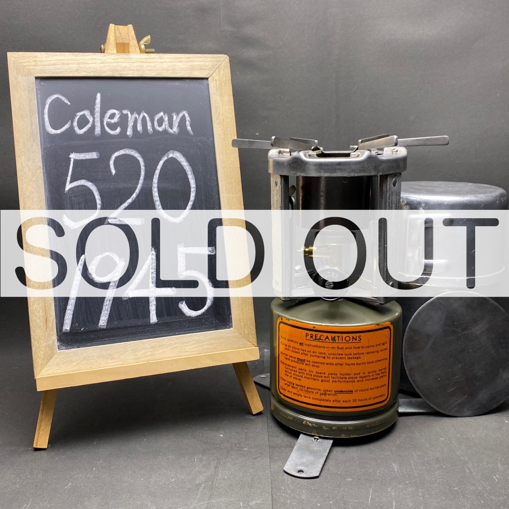 1945s COLEMAN 520 GI STOVE | U's Lantern