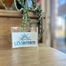 オリジナルステッカー ブルーグリーン | U's Lantern